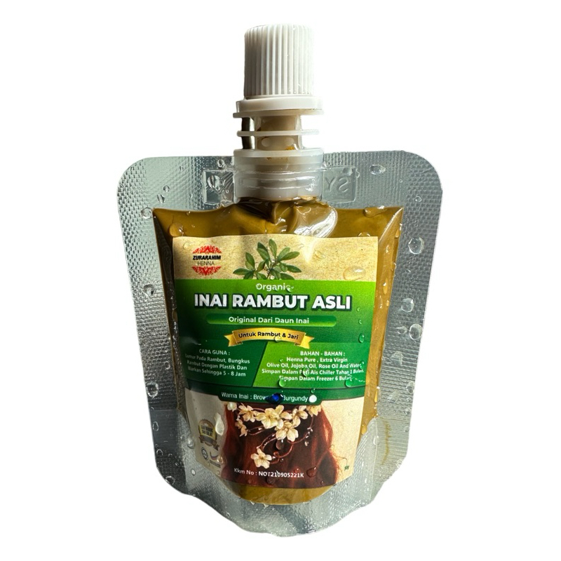 INAI RAMBUT ZURARAHIMHENNA TRIAL 2 PACK | Shopee Malaysia