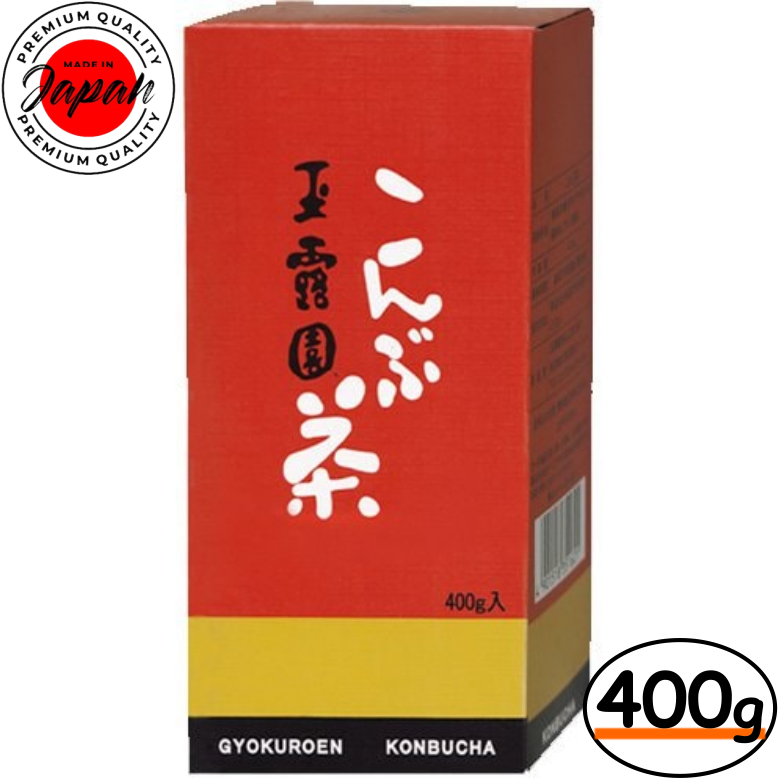 Gyokuroen Kombu Tea Box 400g High-quality Rausu kelp Kobucha seaweed ...