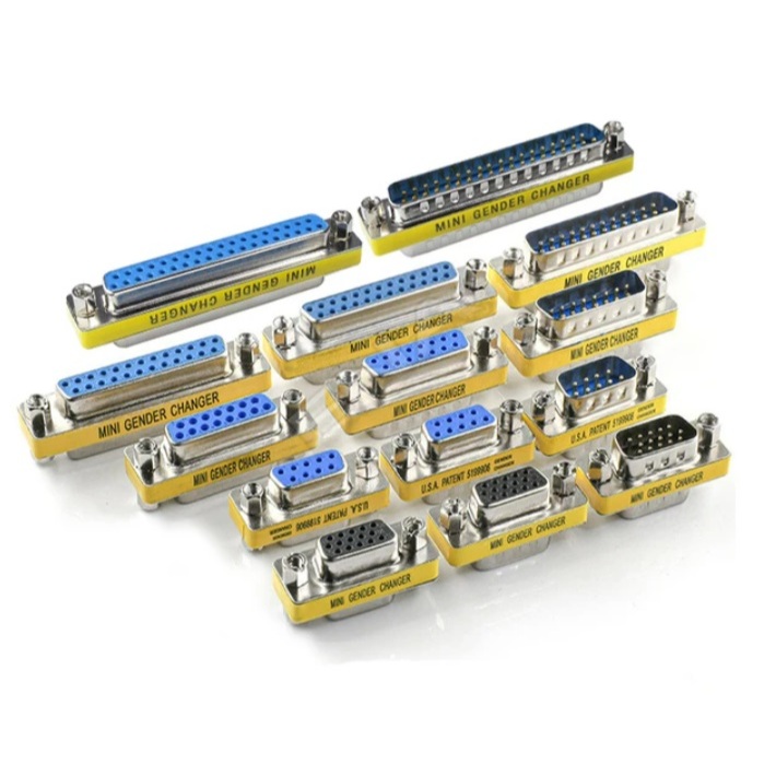 Different Types of DB9 DB15 DB25 DB37 Male Female DB 9 15 25 37 Pin ...