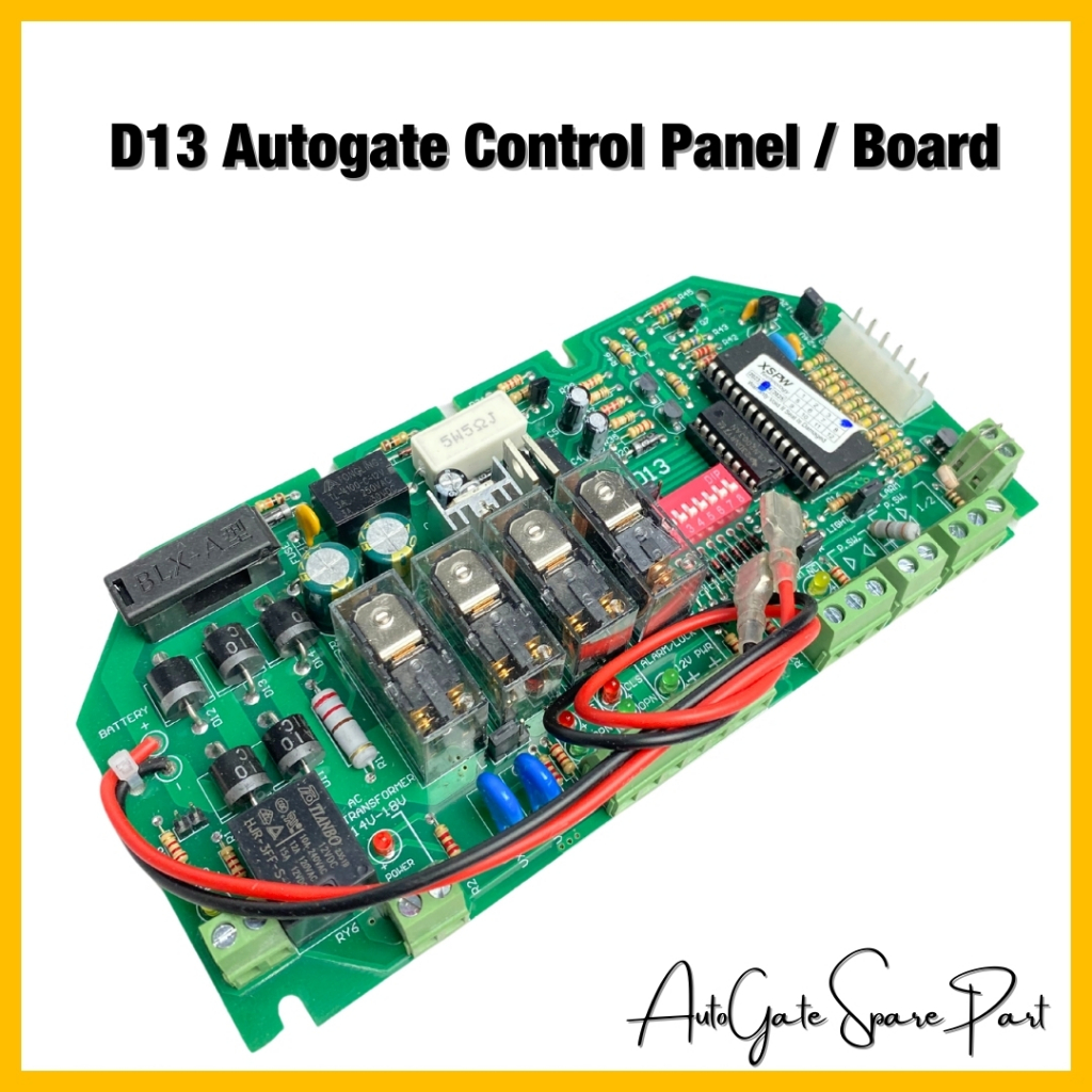 D13 Autogate Control Panel / Board - For Swing / Folding Gate Motor ...