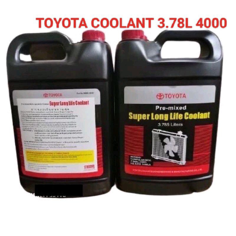 Toyota Super Long Life Coolant 3.78L (100% Original Imported) 08889 ...
