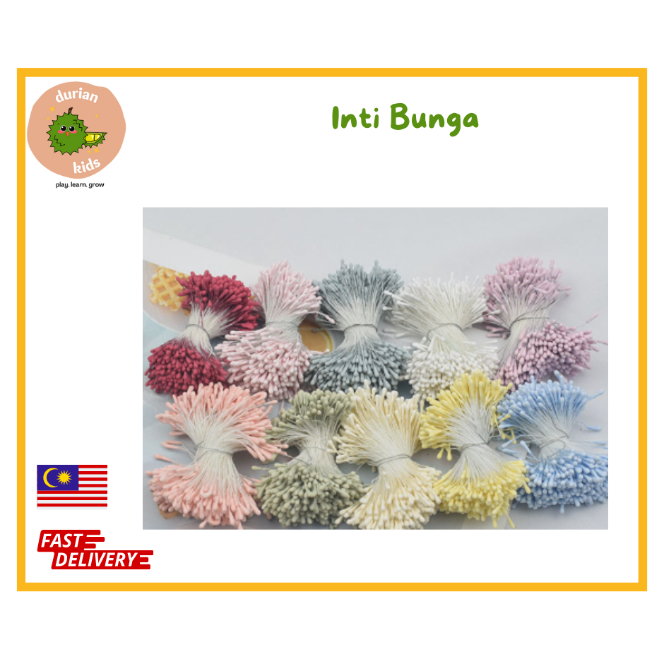 400pcs Inti Bunga/ Stigma Flower/ DIY Kraftangan Handcraft | Shopee ...