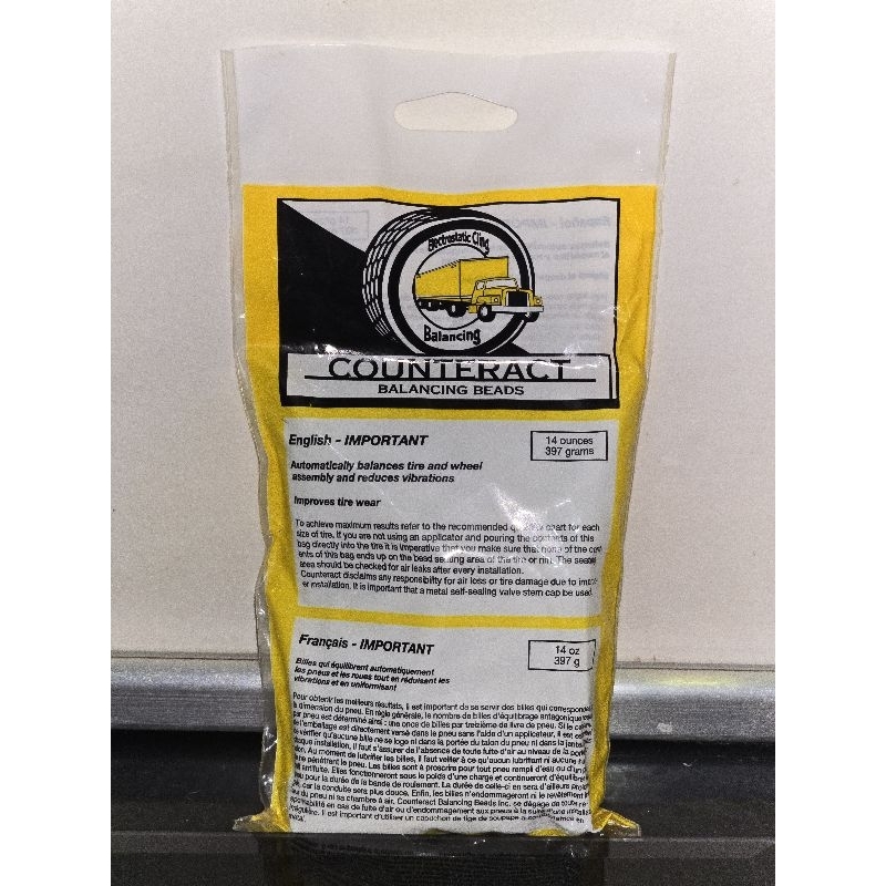 Counteract Tire Balancing Compound Beads Tayar Balancing 14oz (397g ...