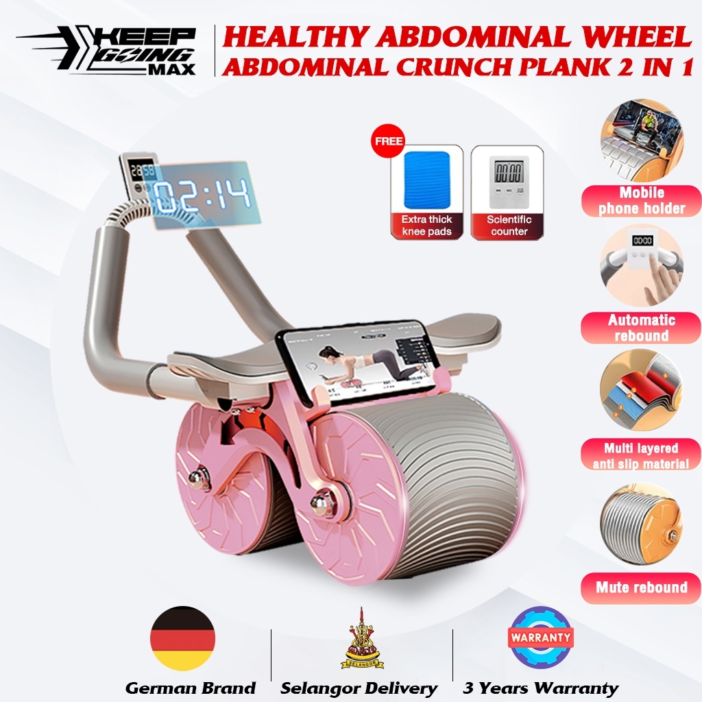 Multi-Functional Abdominal Wheel Professional Elbow Support AB Wheel ...