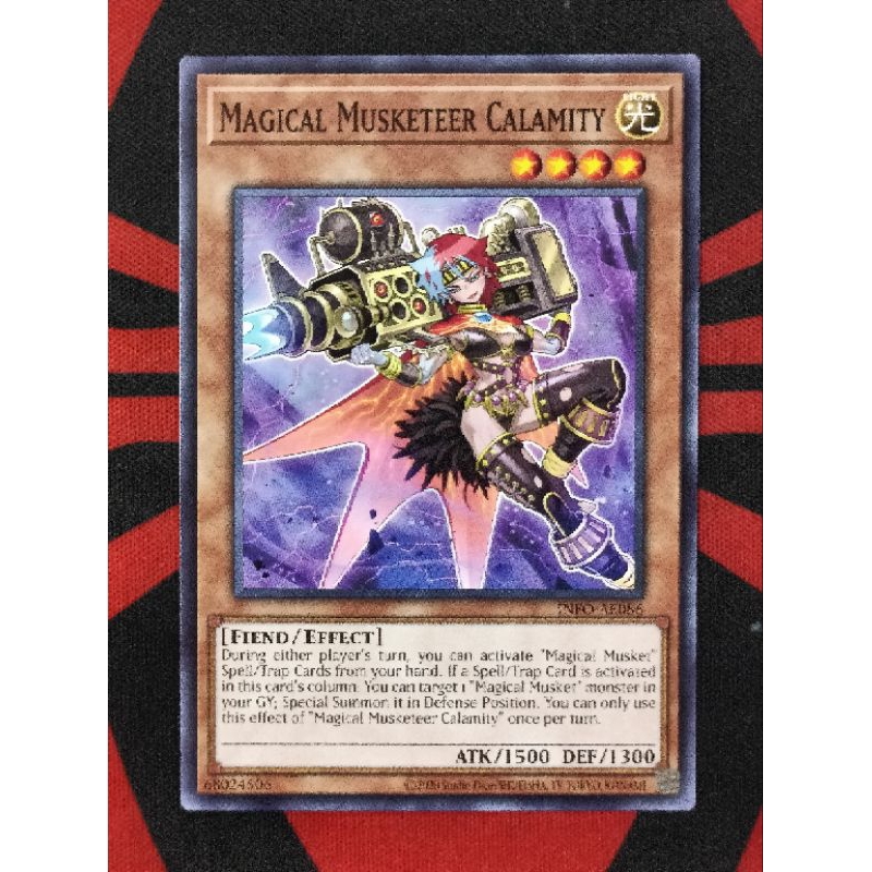 YUGIOH KONAMI INFO-AE086 Magical Musketeer Calamity (Common) | Shopee Malaysia