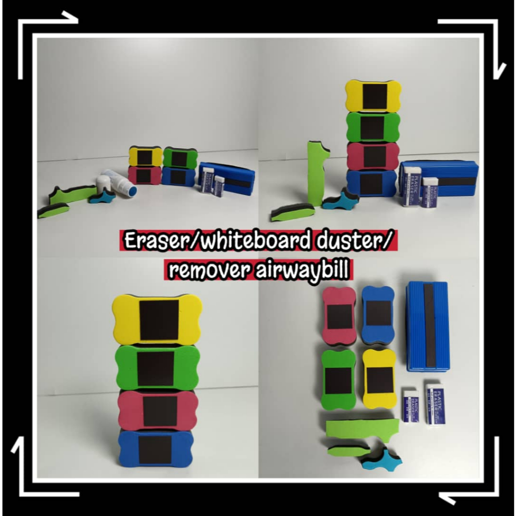 Eraser 2B soft clean rubber stationery magnetic whiteboard alat tulis ...