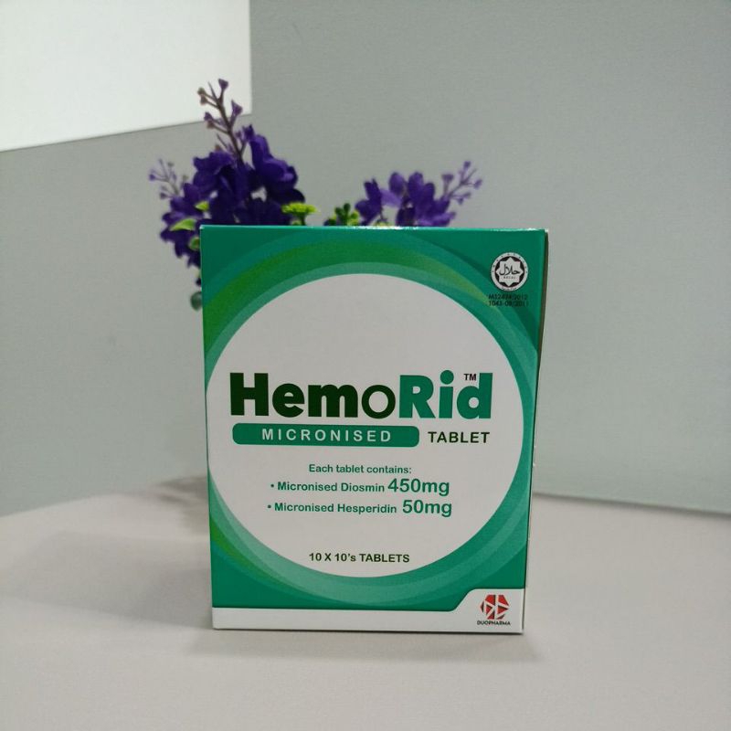 HEMORID micronised 1 × 10's Tablet | Shopee Malaysia