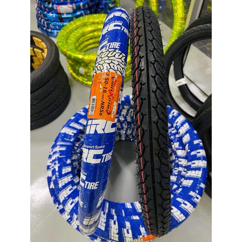 IRC MAXING TUBE TIRE TAYAR MOTOR RACING IRC SAIZ 2.50-18 (40S) NR58 ...