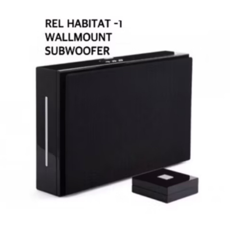 REL Acoustics Habitat-1 +FREE GIFT 🎁 Wireless on Wall Subwoofer ...