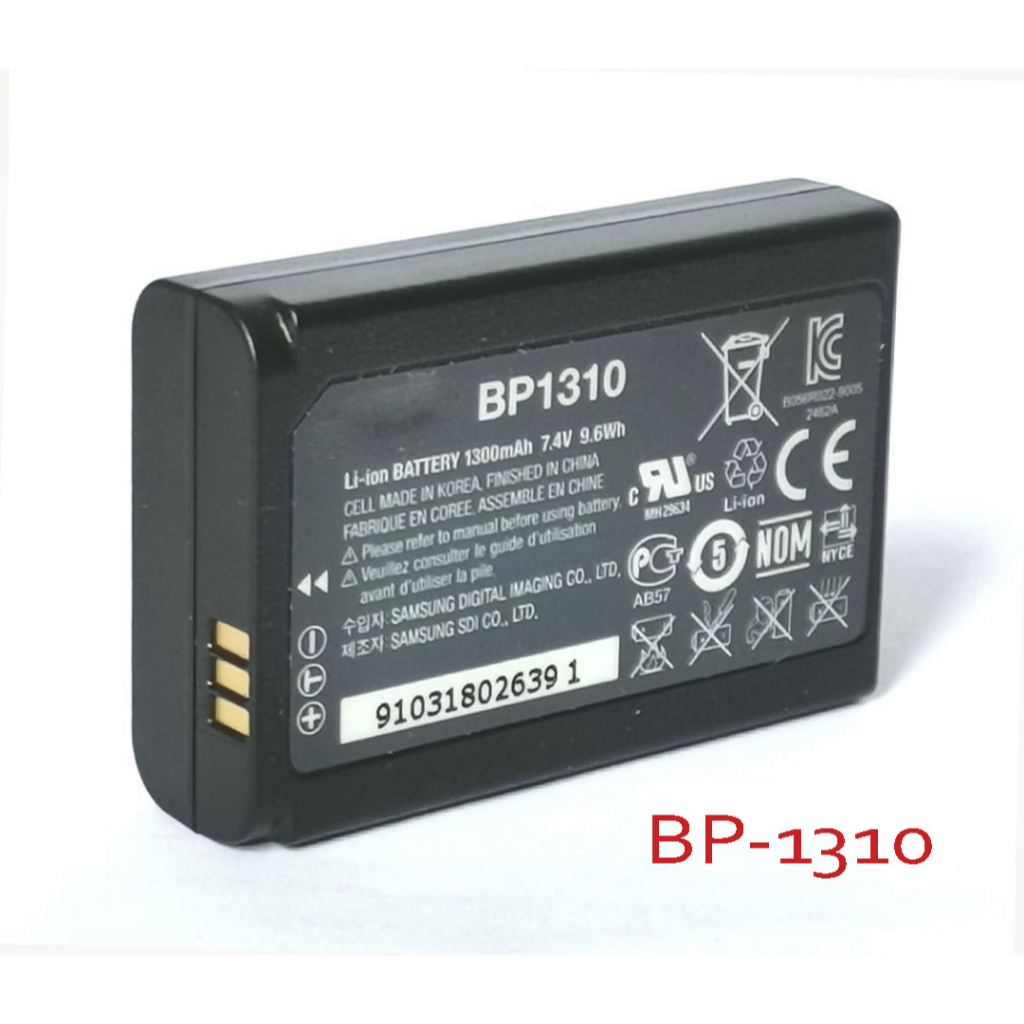 Samsung BP1310 Lithium-Ion Battery Pack ED-BP1310 for NX100 NX20 NX11 ...