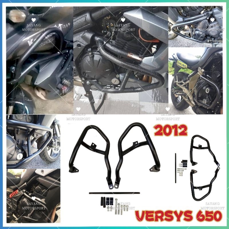 ENGINE GUARD VERSYS 650 2009-2019 CRASH BAR KAWASAKI VERSYS650 TANGKI ...