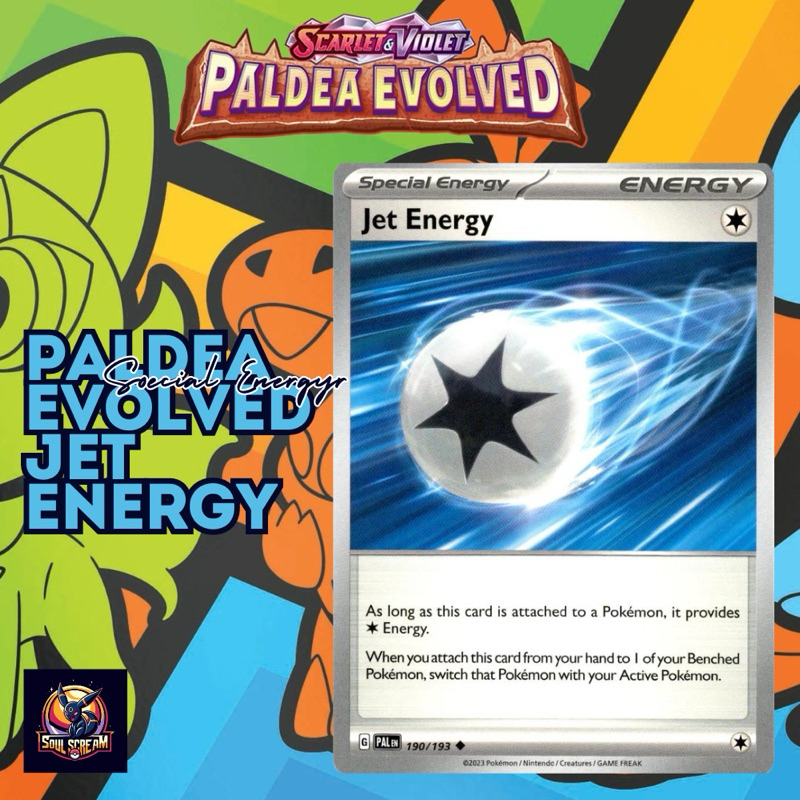 Pokemon TCG Jet Energy 190/193 Paldea Evolved | Shopee Malaysia