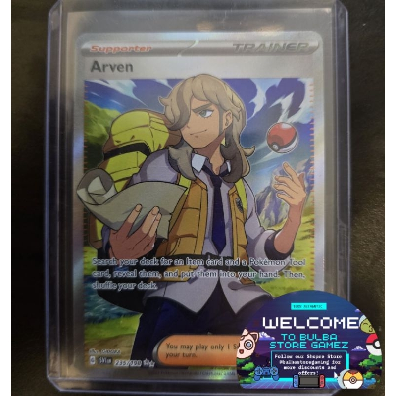 Arven 235/198 SV01 Pokemon TCG Card Game Scarlet & Violet Trainer ...