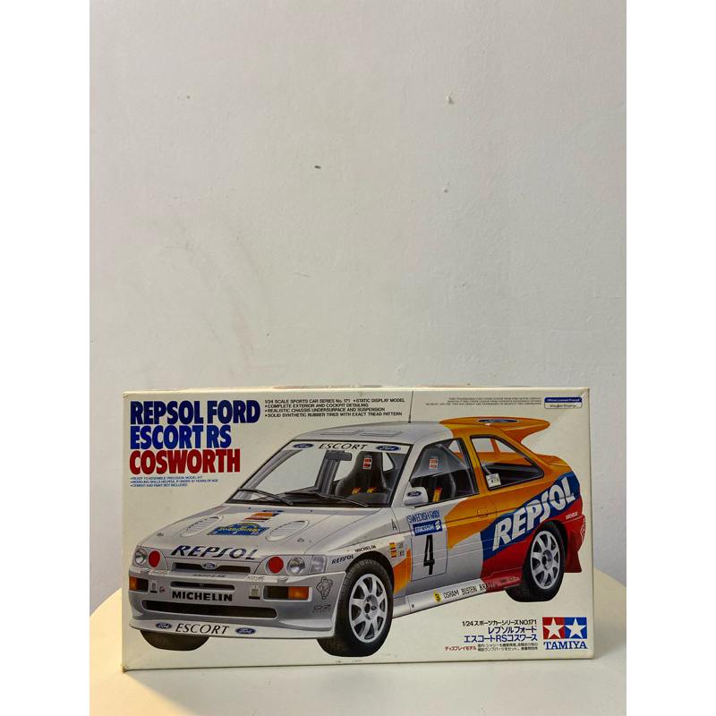 TAMIYA REPSOL FORD ESCORT RS COSWORTH 1:24 | Shopee Malaysia