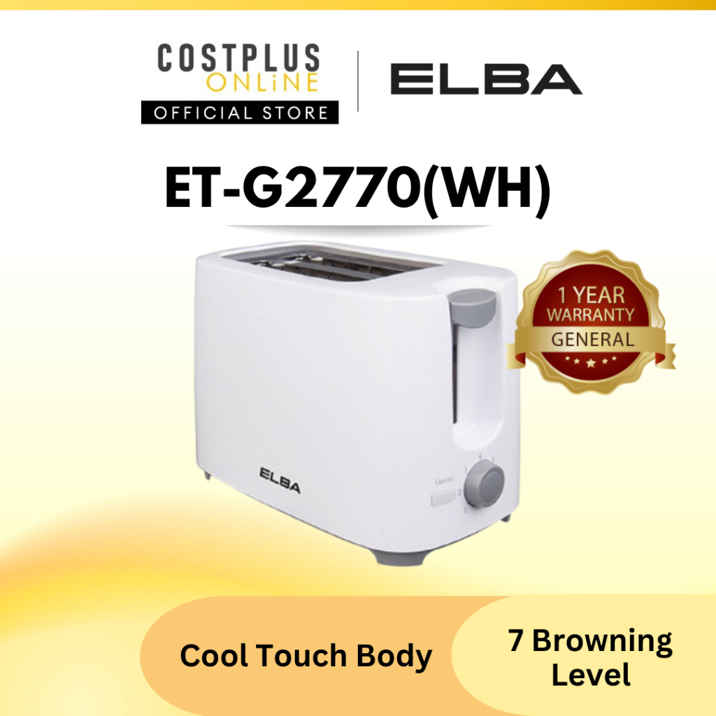 ELBA ET-G2770(WH) - Toaster 700W | Shopee Malaysia