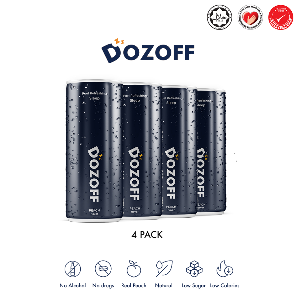 DOZOFF Original 240ml 4-Can Pack | Shopee Malaysia