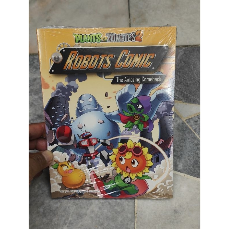 Plants vs Zombies 2- Robot Comic 7: The Amazing Comeback | Shopee Malaysia