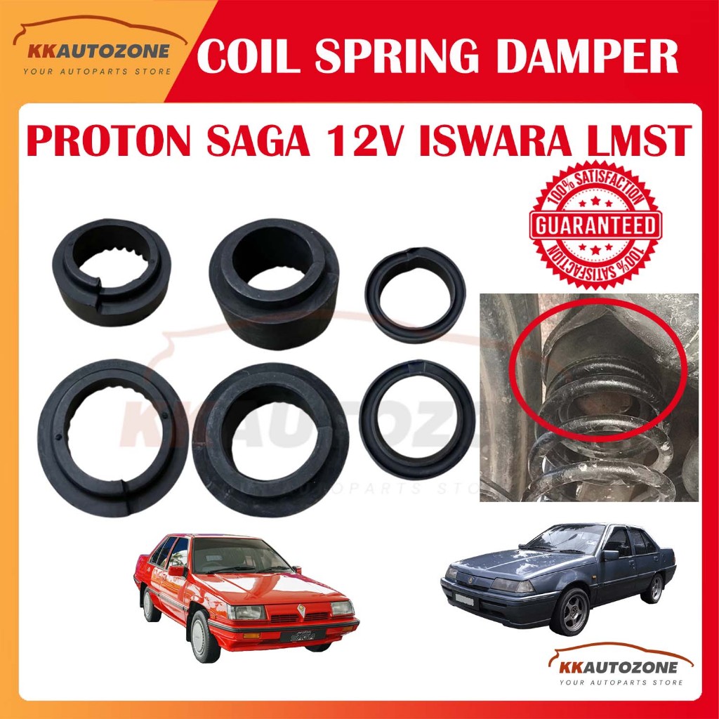 Rear Front Coil Spring Damper Proton Saga Iswara | Shopee Malaysia
