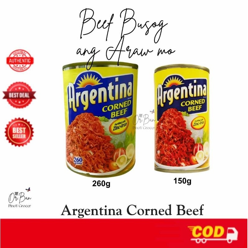 Philippines Argentina Corned Beef | Shopee Malaysia