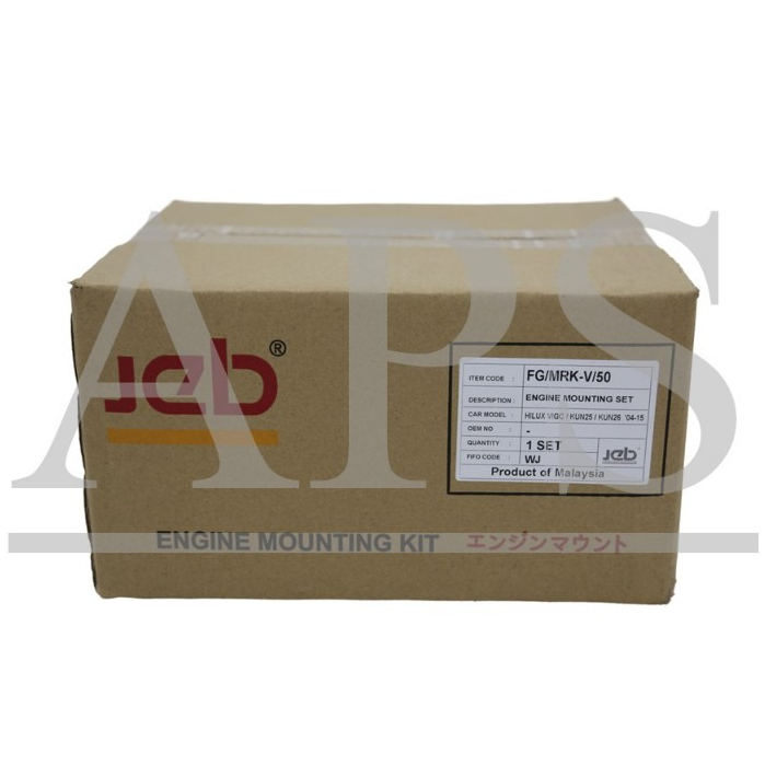TOYOTA HILUX VIGO KUN25 2004-2015 ENGINE MOUNTING SET (AUTO) (JEB/OEM ...