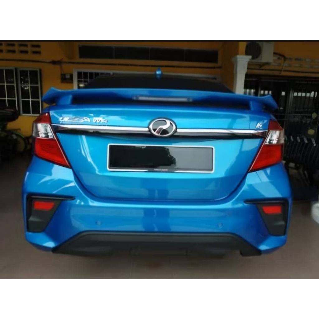 Perodua Bezza 2016-2023 TRD Spoiler With LED ABS | Shopee Malaysia