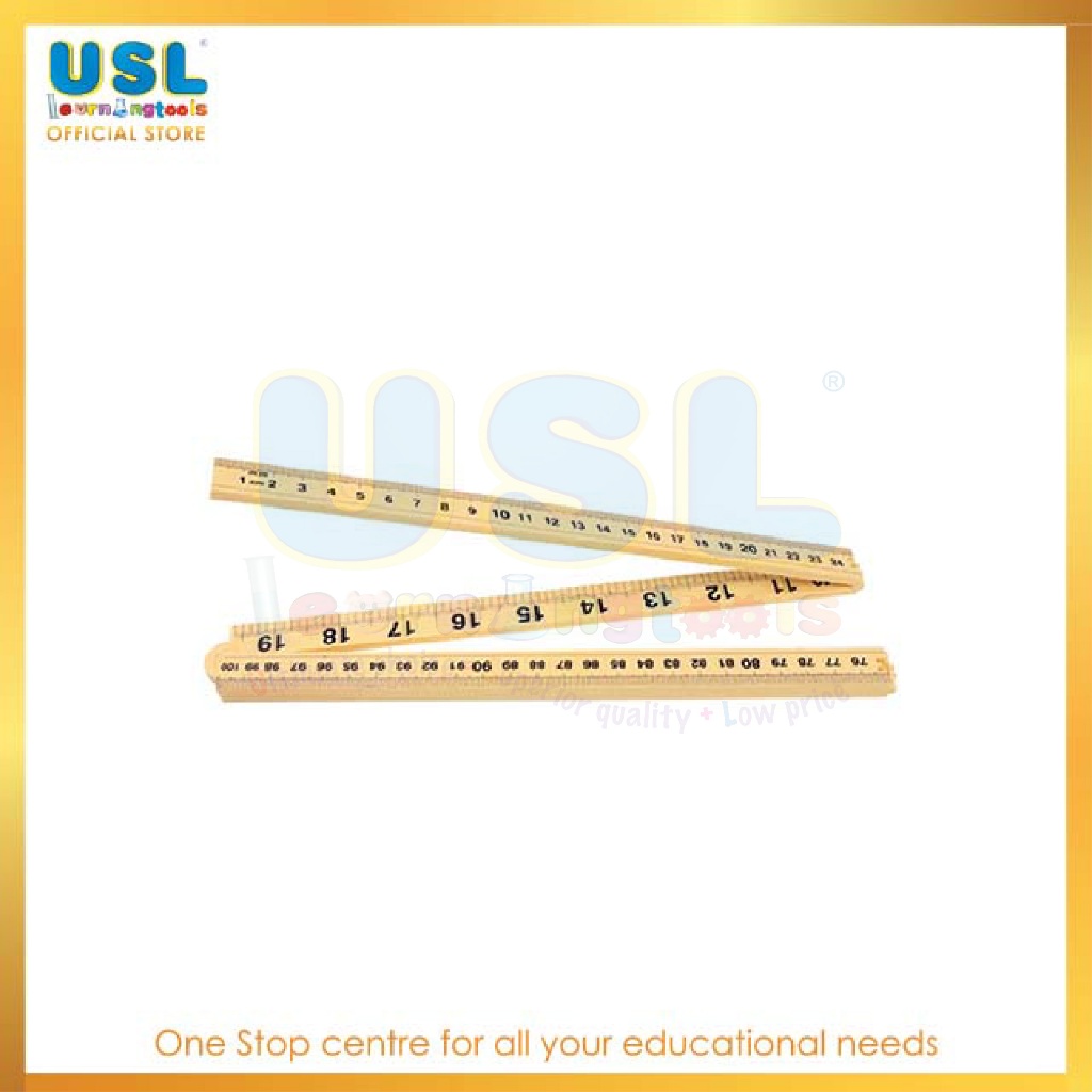 Plastic Foldable Ruler 1m | Mathematic | Measuring Toy | Teaching Tool ...