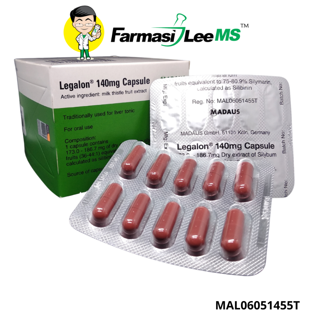 Legalon 140mg Capsule 100s (Exp 05/2027) | Shopee Malaysia