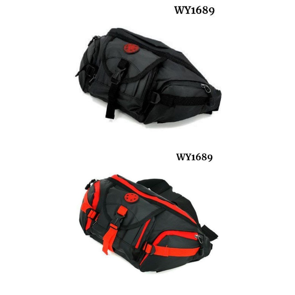 Waterproof Mens Waist Bag Chest bag Crossbody Bag Beg Lelaki Kalis Air ...