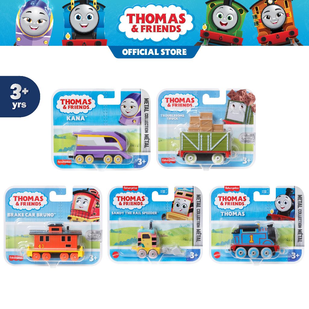 Thomas & Friends Small Diecast Cars - Assorted (HFX90) | Shopee Malaysia