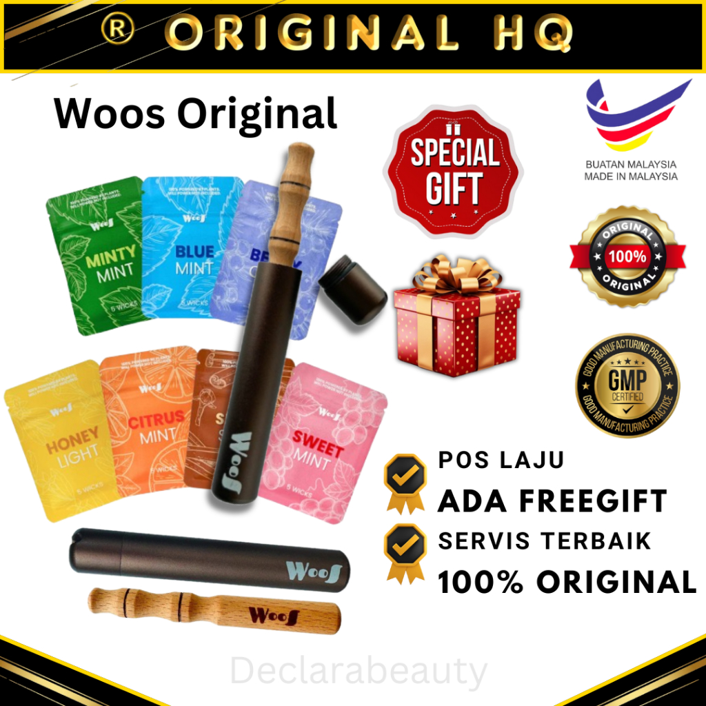 🥇[READY STOCK ORIGINAL]WOOS Aromatherapy Inhaler BERHENTI MEROKOK rokok ...