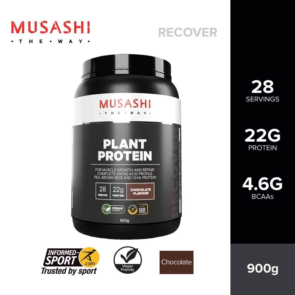 MUSASHI Plant Protein Powder To Maximize Lean Muscle And Optimize ...