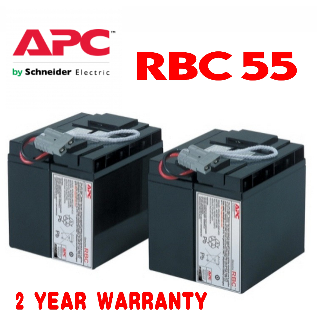 [ready stock] APC UPS Battery Replacement RBC55 #55 APCRBC55 SMT2200 SMT3000 SMT2200C SMT200US ...