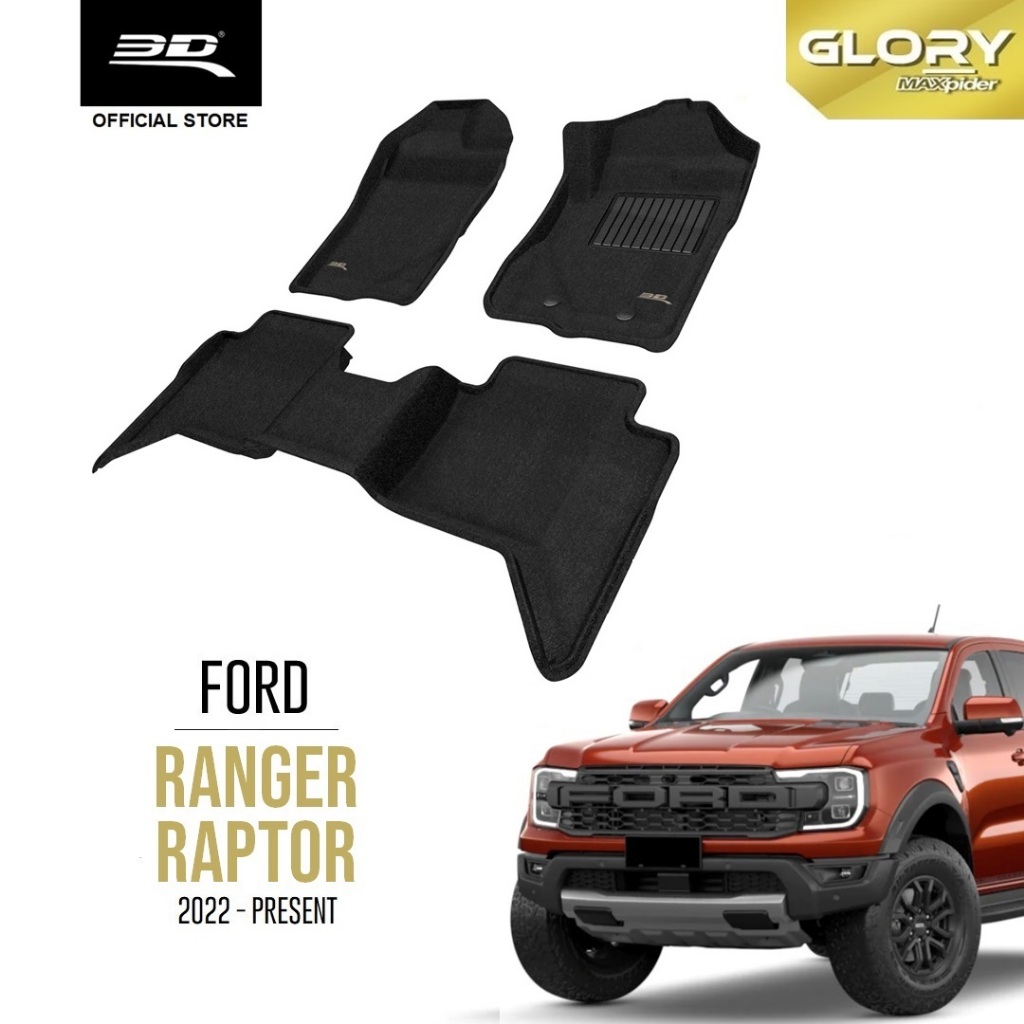 3D GLORY Car Mat Ford Ranger Raptor P703 (2022 - Present) | Shopee Malaysia