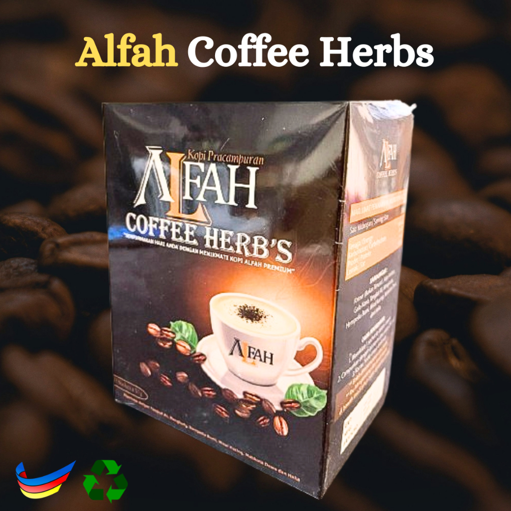 ALFAH COFFEE HERBS 15 X 30G | Shopee Malaysia