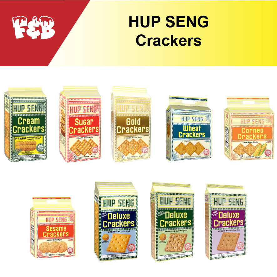 Hup Seng Ping Pong Crackers (Original 428g / Sugar 428g / Gold 428g ...