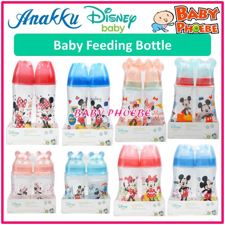 Anakku Disney/Cuties Baby Feeding Bottle Botol Nursing Bottle Susu Bayi ...