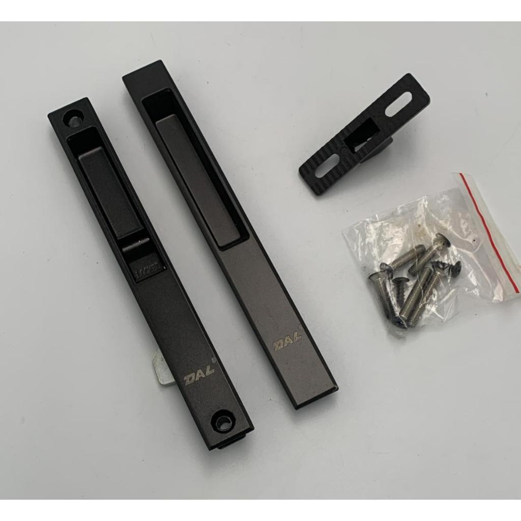 DAL® A5 Sliding Door Lock without Key (25mm)- Matte Black | Shopee Malaysia
