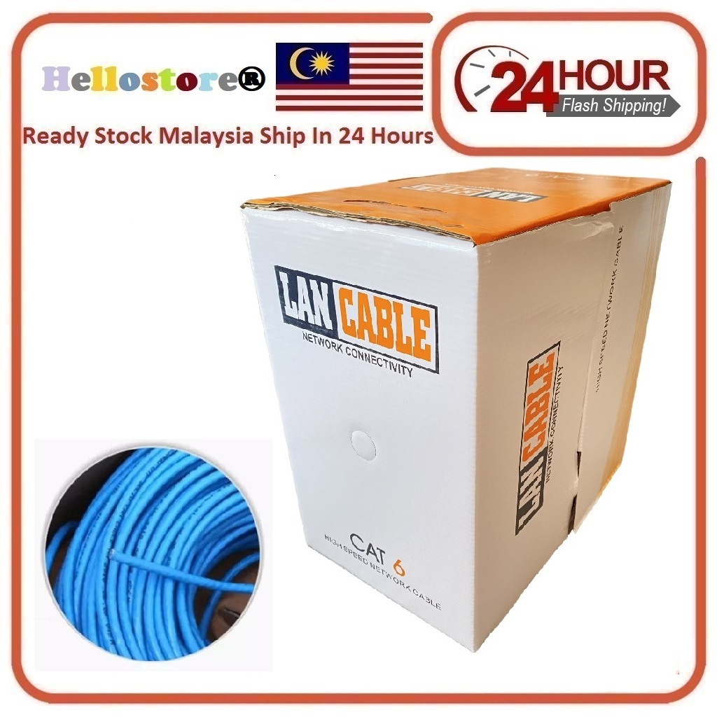 305m V-Star AWG23 CAT6 Full Copper Network Cable High Speed CAT6 UTP ...
