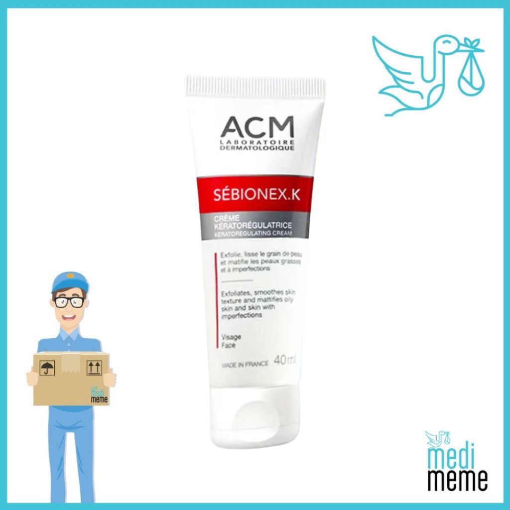 Medimeme ACM Sebionex K. Keratoregulating Cream 40ML | Shopee Malaysia