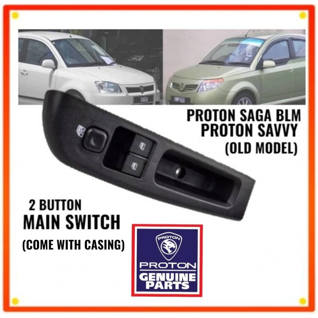 ORIGINAL PROTON SAGA BLM SAVVY 2008 YEAR POWER WINDOW MAIN MASTER ...
