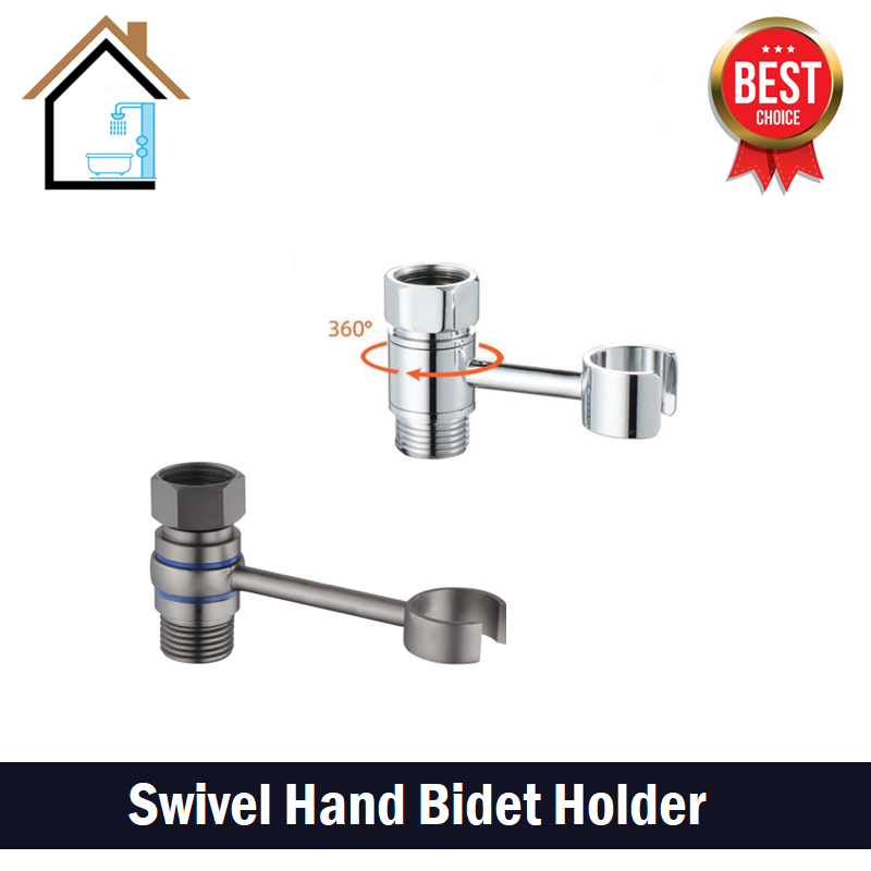 [Model:SWI] Bathroom Handheld Sprayer Swivel Bidet Holder Brass ...