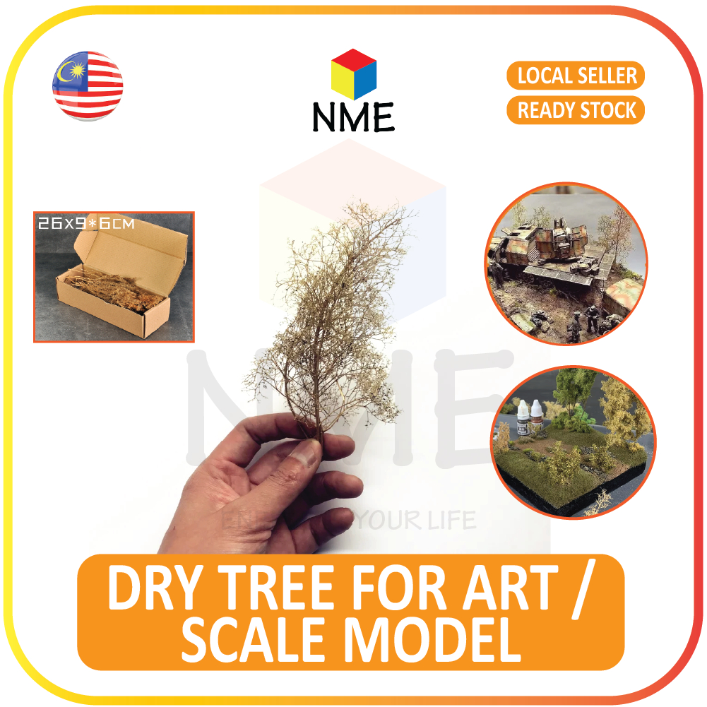 Artificial Miniature dry tree / Model tree for scale model DIY ...