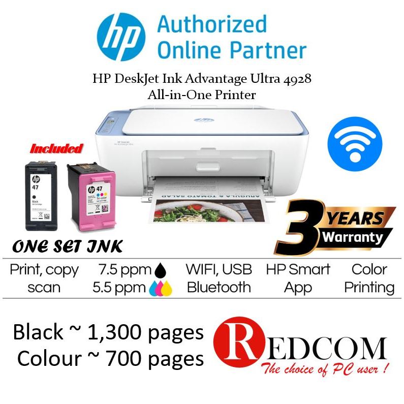 HP 4928 DESKJET INK ADVANTAGE ALL-IN-ONE PRINTER [ PRINT/SCAN/COPY ...
