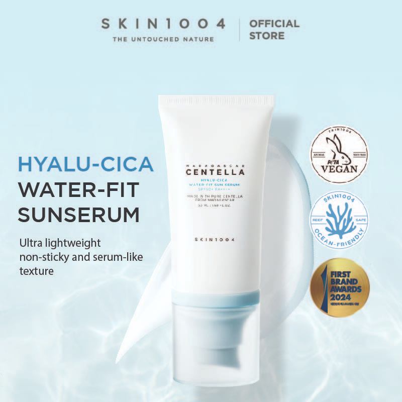 SKIN1004 Madagascar Centella Hyalu-Cica Water-Fit Sun Serum SPF50 PA ...