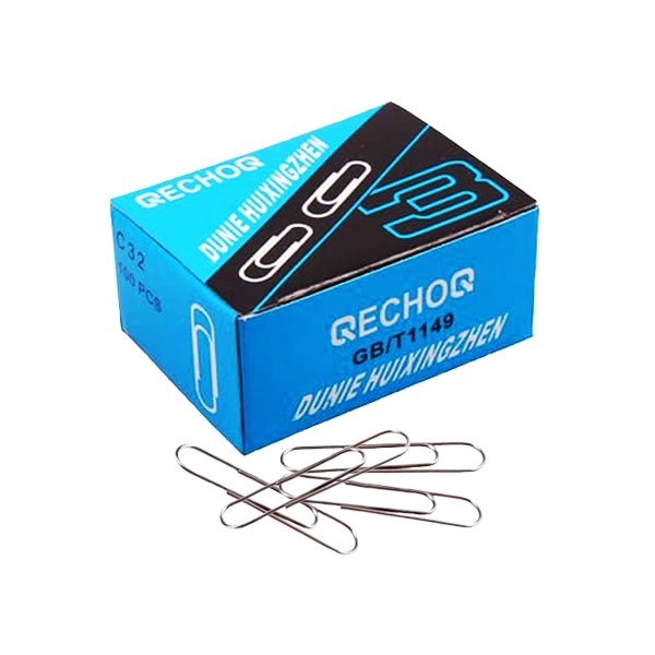 [STATIONERY] Metal paper clips 30mm (approx. 100 pcs) | Shopee Malaysia