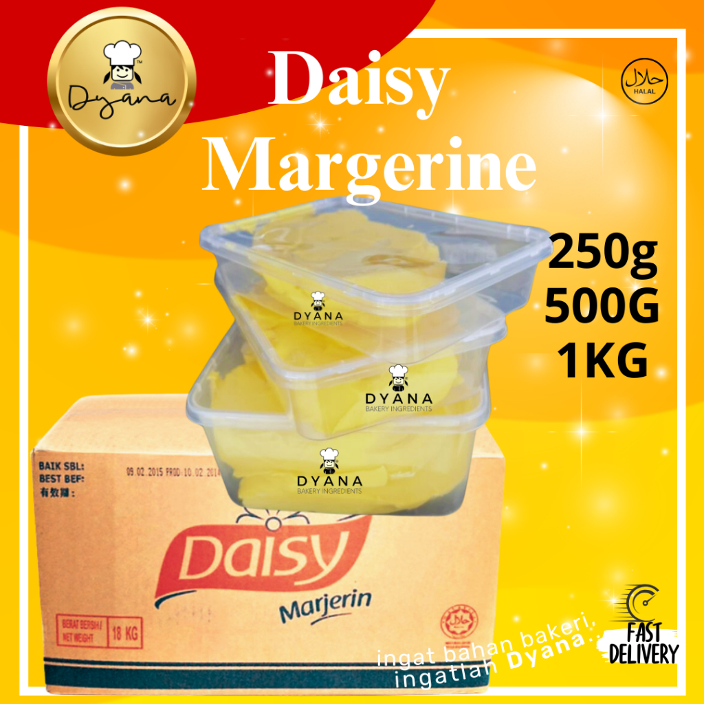 Daisy Margerine (Repack) 250g | 500g | 1kg | Shopee Malaysia