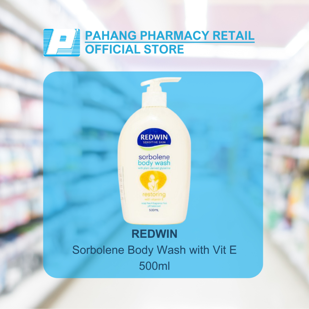 REDWIN Sorbolene Body Wash with Vit E 500ml | Shopee Malaysia