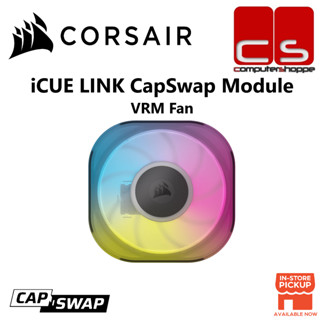 Corsair iCUE LINK CapSwap Module – VRM Fan (Black/White) | Shopee Malaysia