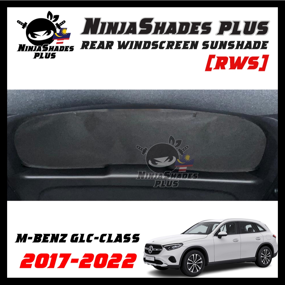NinjaShades PLUS Mercedes Benz GLC-Class 200/250 2017-2022 [RWS] REAR ...