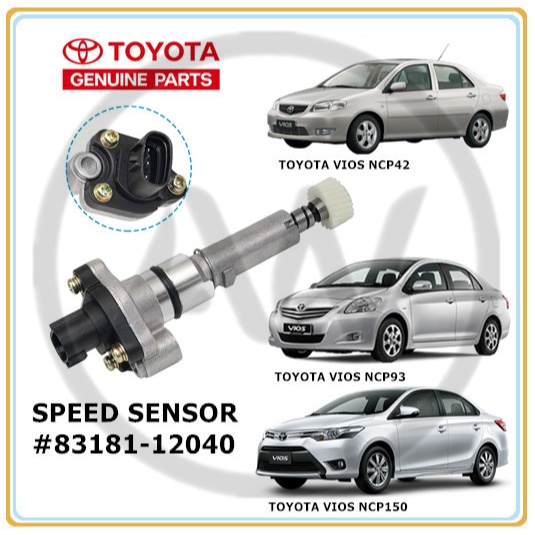 Toyota Vios NCP42 NCP93 NCP150 Speedometer Speed Meter Sensor Gear (3 ...